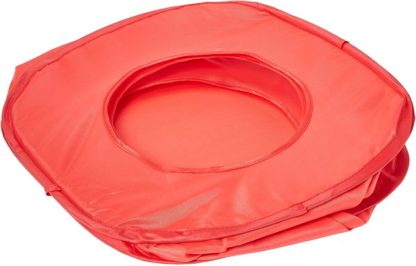 HDP Pop Open Collapsible Cat Play Cube, Red - Chewy.com