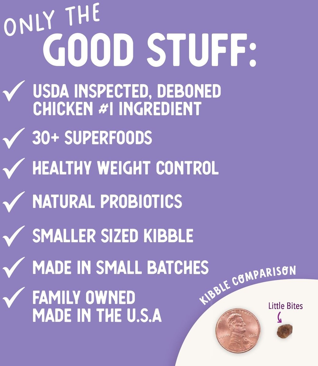 HEALTH EXTENSION Little Bites Lite Chicken & Brown Rice Recipe Dry Dog ...