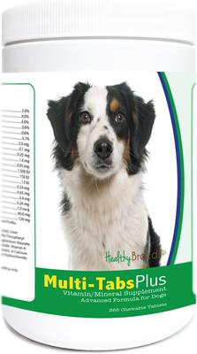 HEALTHY BREEDS Multi-Tabs Plus Chewable Tablets Dog Supplement, 365 ...