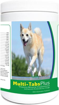 HEALTHY BREEDS Multi-Tabs Plus Chewable Tablets Dog Supplement, 365 ...