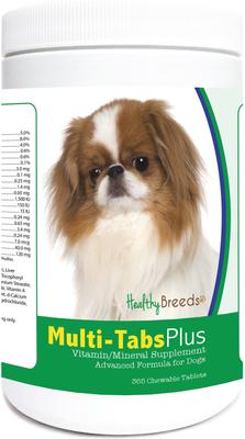 HEALTHY BREEDS Multi-Tabs Plus Chewable Tablets Dog Supplement, 365 ...
