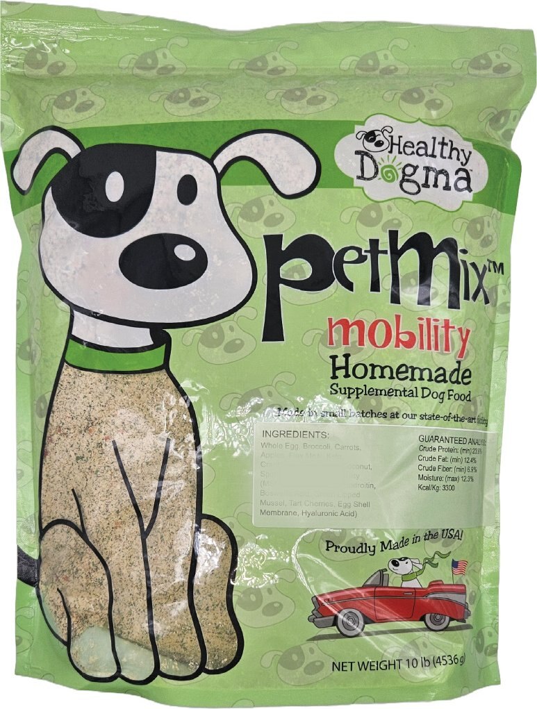 HEALTHY DOGMA PetMix Mobility Supplemental Dog Food, 10-lb bag - Chewy.com