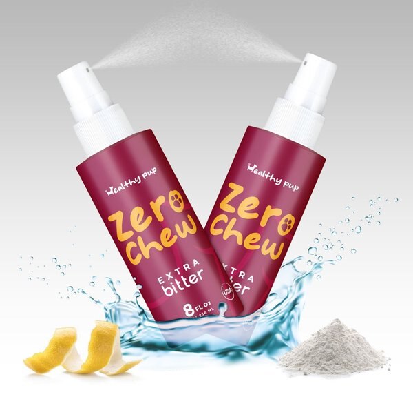 HEALTHY PUP Zero Chew Dog & Cat Deterrent Spray, 8-fl oz bottle, 2 ...