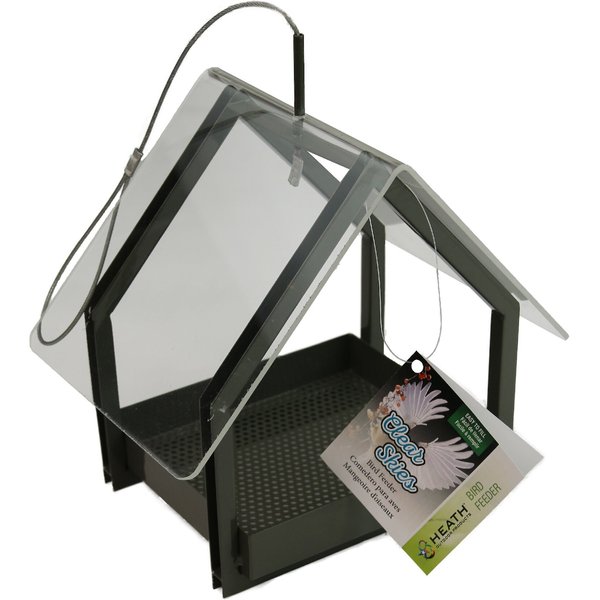 HEATH Outdoor Products Clear Fly Through Bird Feeder - Chewy.com