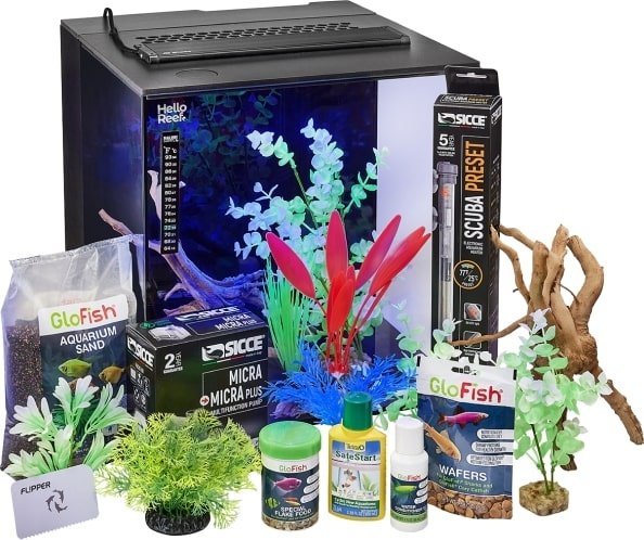 HELLOREEF Glofish Aquarium Kit, 15-gal - Chewy.com