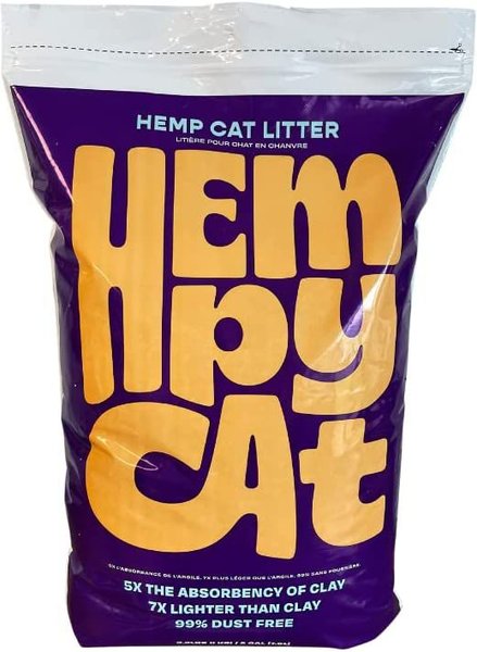 HEMPALTA Unscented Non-Clumping Hemp Cat Litter, 2.2-lb bag - Chewy.com