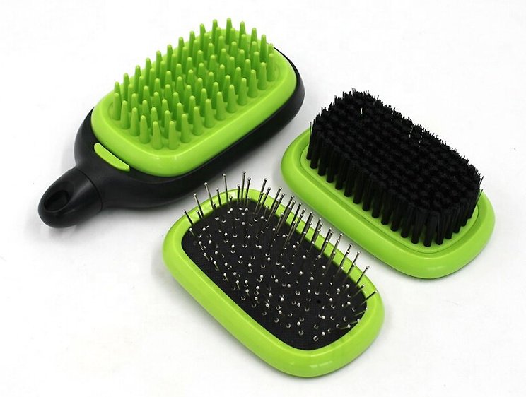 RUBBER DOG BRUSHES & COMBS (Free Shipping) | Chewy
