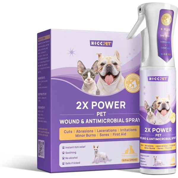 VETERICYN Plus Antimicrobial Wound Care Spray for Dogs, Cats, Horses ...