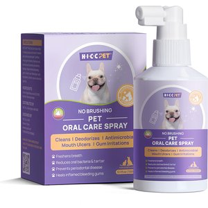 VETSMART FORMULAS Total Oral Care Dog & Cat Dental Spray, 4-oz bottle ...