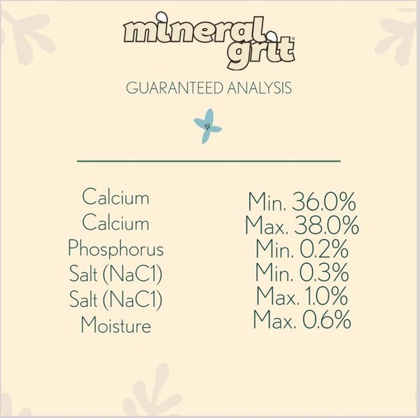 HIGGINS Mineral Grit Small Bird Supplement, 6-oz bag - Chewy.com