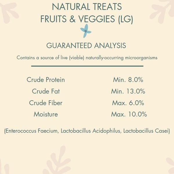 HIGGINS Sunburst Gourmet Fruits & Veggies Bird Treats, 5-oz bag - Chewy.com