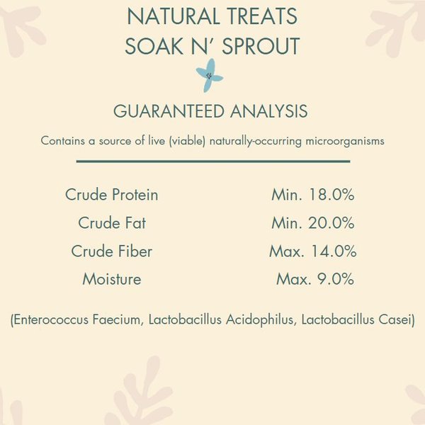 HIGGINS Sunburst Gourmet Soak N' Sprout Bird Treats, 3-oz bag - Chewy.com