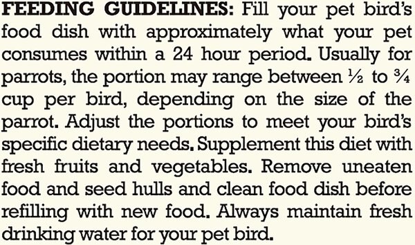 HIGGINS Vita Seed Parrot Food, 25-lb - Chewy.com