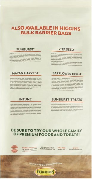 HIGGINS Vita Seed Parrot Food, 25-lb - Chewy.com