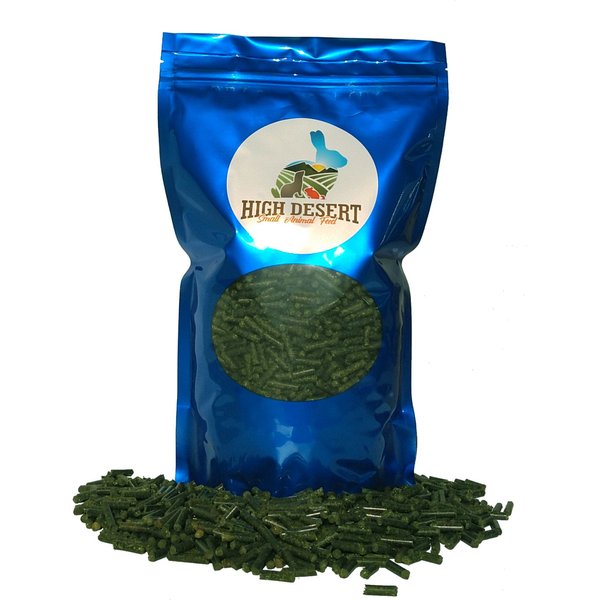 HIGH DESERT SMALL ANIMAL FEED Timothy Hay Pellets Small Animal Food, 15 ...
