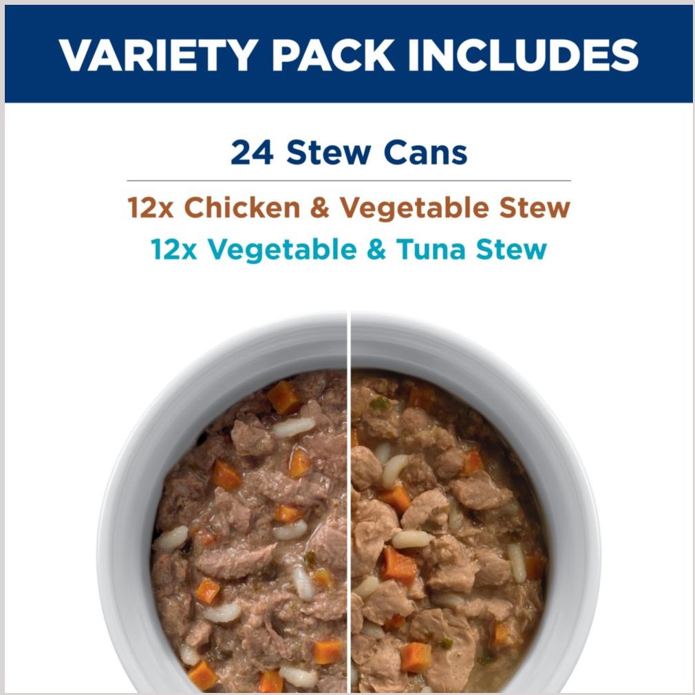HILL'S PRESCRIPTION DIET k/d Kidney Care Stew Variety Pack Wet Cat Food ...