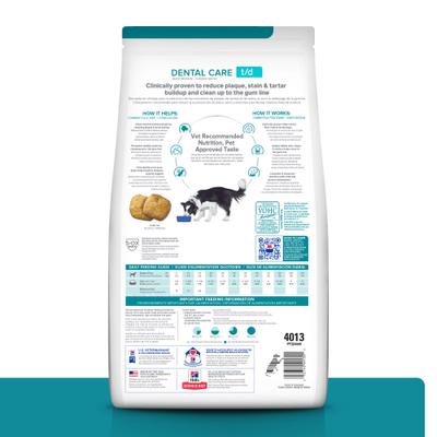 HILL'S PRESCRIPTION DIET t/d Dental Care Chicken Flavor Dry Dog Food, 5 ...