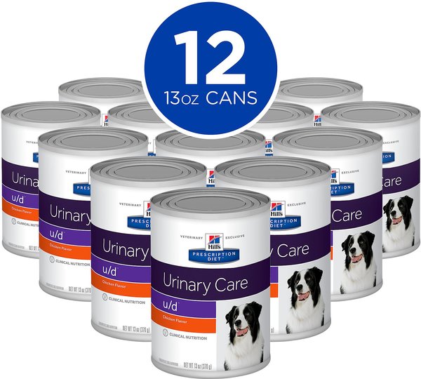 HILL'S PRESCRIPTION DIET u/d Urinary Care Chicken Flavor Wet Dog Food ...