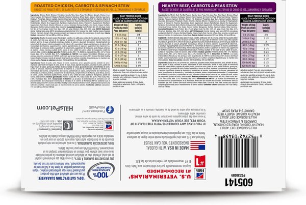 HILL'S SCIENCE DIET Healthy Cuisine Variety Pack Adult Wet Dog Food, 13 ...