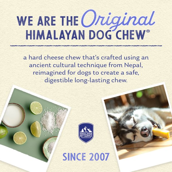 HIMALAYAN PET SUPPLY Medium Peanut Butter Dog Treat, bundle of 3 ...