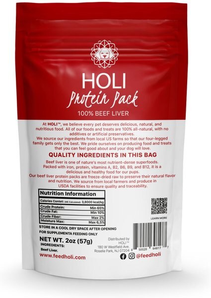 HOLI Topper Variety Pack Beef Liver, Wild Caught Salmon, Chicken Breast ...