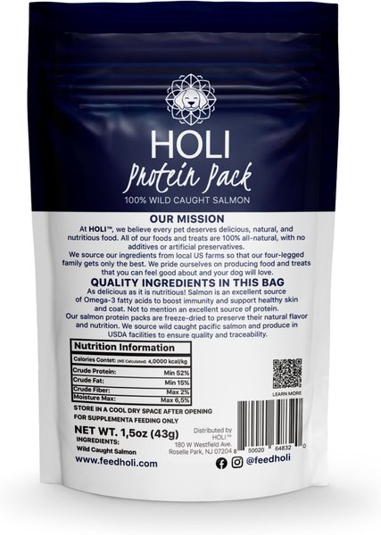 HOLI Topper Variety Pack Beef Liver, Wild Caught Salmon, Chicken Breast ...