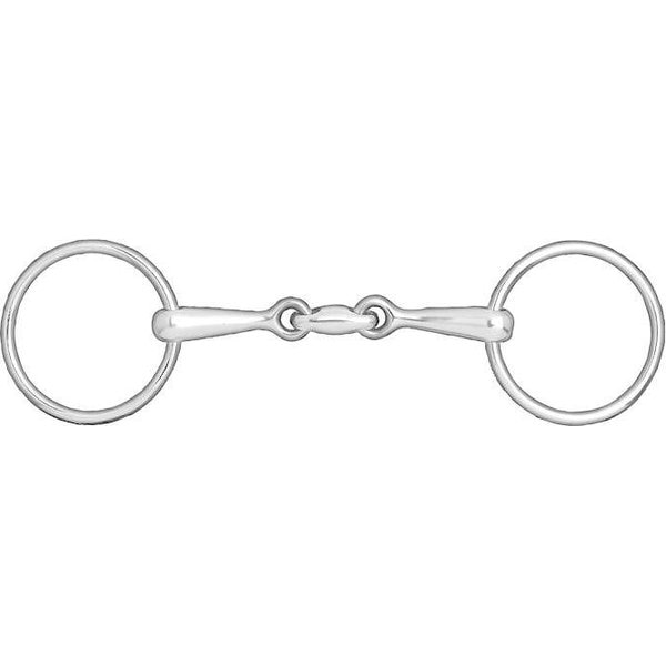 HORZE Full Cheek Snaffle Horse Bit, 5.25 - Chewy.com