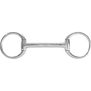 HORZE Mullen Mouth Eggbutt Snaffle Horse Bit, 5.25 - Chewy.com