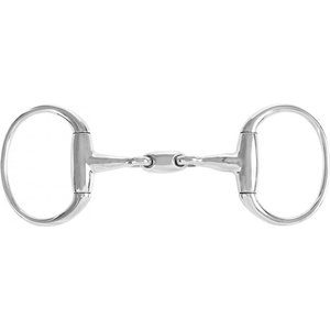 HORZE Oval Link Eggbutt Snaffle Horse Bit, 4 - Chewy.com