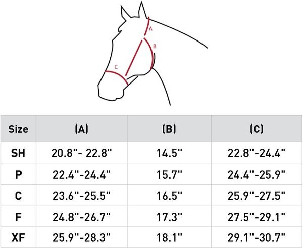 HORZE Santa Horse Halter, Pony - Chewy.com