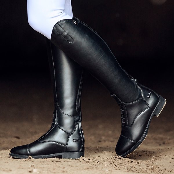 HORZE Womens Rover Tall Field Boots, 9W - Chewy.com