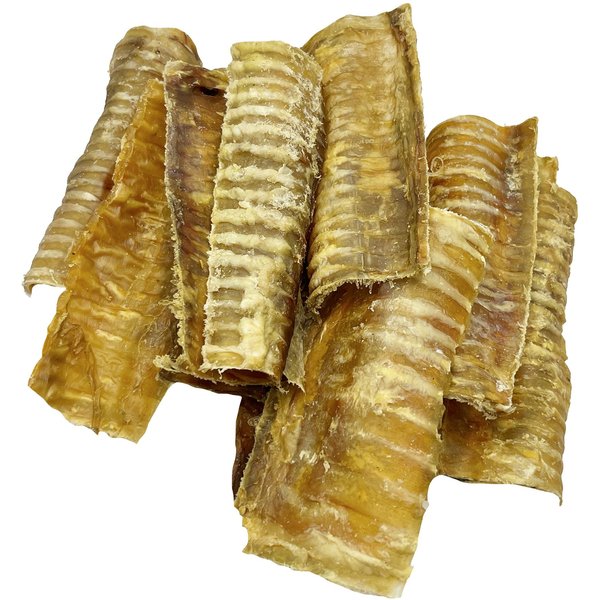 THE TREAT SHACK 6-in Split Beef Trachea Flats Dog Treat, 15 count ...