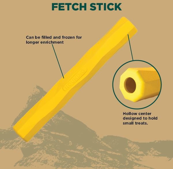 HOUND2O Fetch Stick Dog Toy, Yellow - Chewy.com