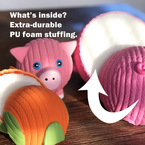 HUGGLEHOUNDS Ruff-Tex Squeaky Dog Toy, Moose, Large - Chewy.com