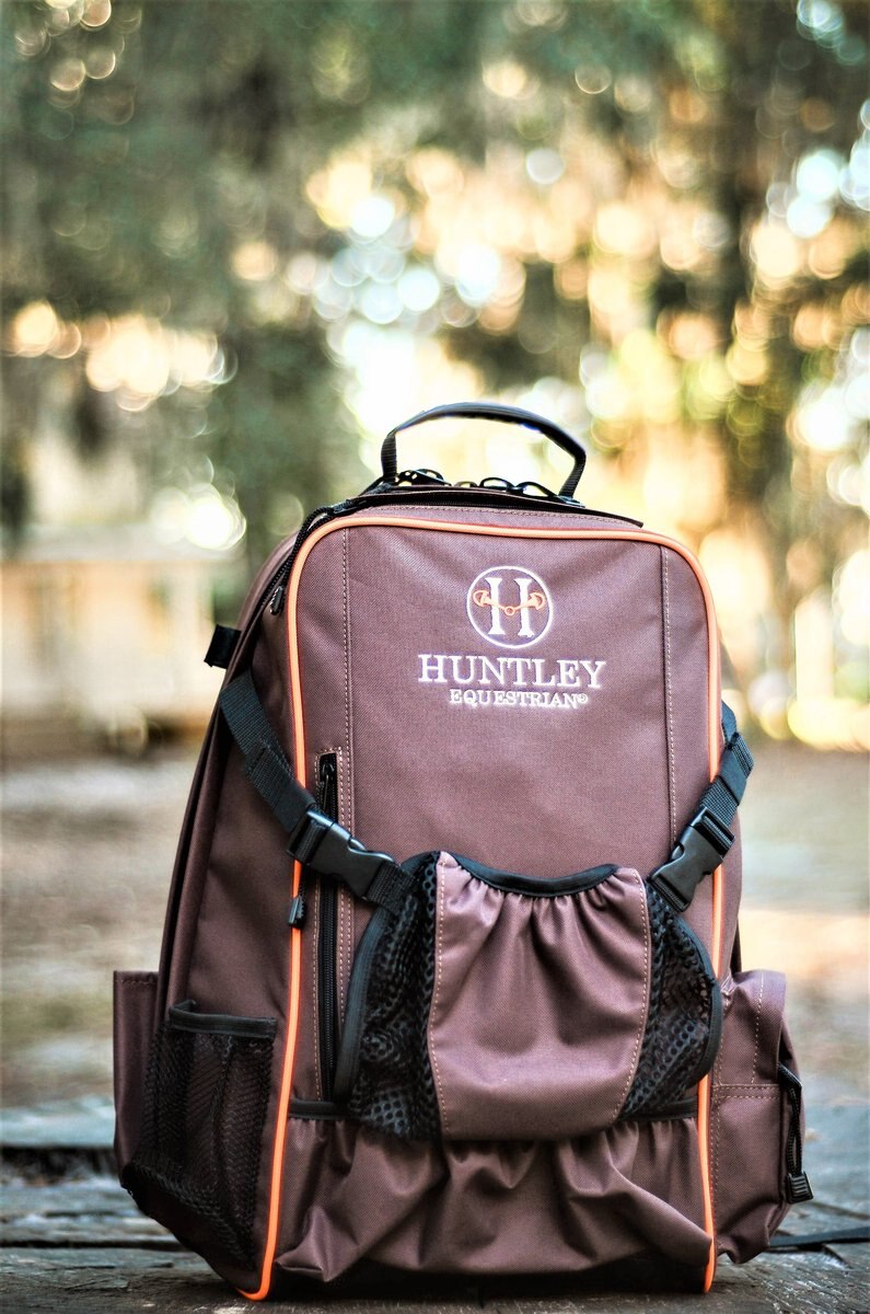 HUNTLEY EQUESTRIAN Horse Riding Helmet & Boot Backpack, Brown - Chewy.com