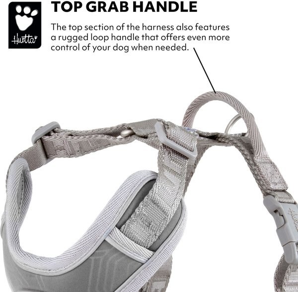 HURTTA Venture No-Pull Dog Harness, Shadow, 18-24-in - Chewy.com