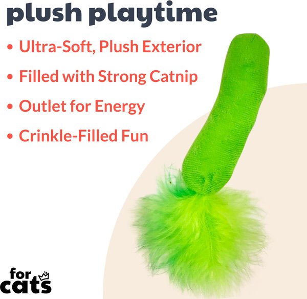 HUXLEY & KENT Cat Pickle Cat Toy, Green - Chewy.com