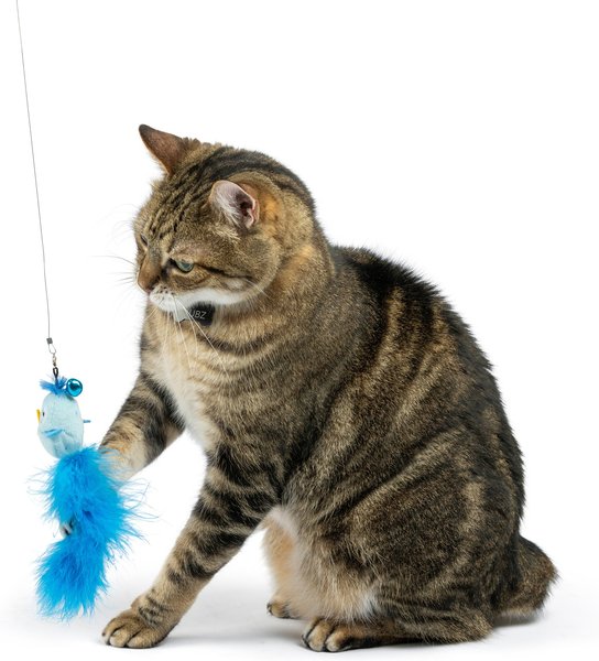HUXLEY & KENT Cat Wand Refill 2 Pack Birdy Feather Teasers Cat Toy ...