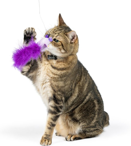 HUXLEY & KENT Cat Wand Refill 2 Pack Birdy Feather Teasers Cat Toy ...