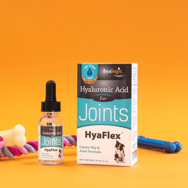 HYALOGIC HyaFlex Hyalogic Hyaluronic Acid Hip & Joint Dog Supplement, 1 ...