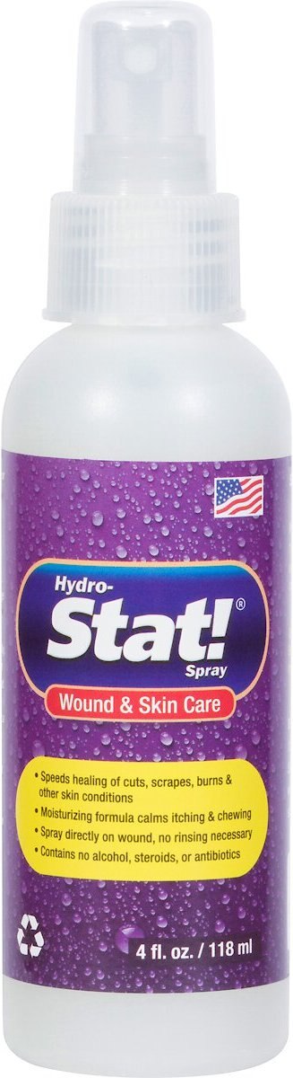 HYDRO-STAT! SPRAY Wound & Skin Care Spray for Dogs, Cats & Horses, 4-fl ...