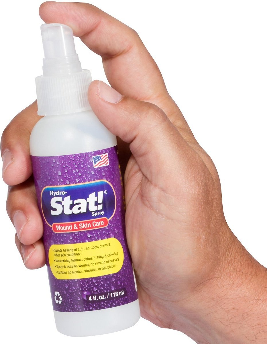 HYDRO-STAT! SPRAY Wound & Skin Care Spray for Dogs, Cats & Horses, 4-fl ...