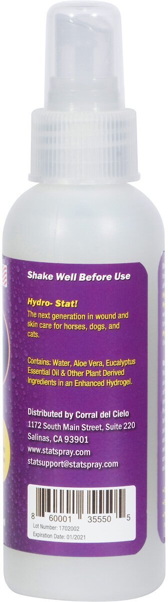 HYDRO-STAT! SPRAY Wound & Skin Care Spray for Dogs, Cats & Horses, 4-fl ...
