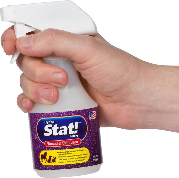 HYDRO-STAT! SPRAY Wound & Skin Care Spray for Dogs, Cats & Horses, 8-fl ...
