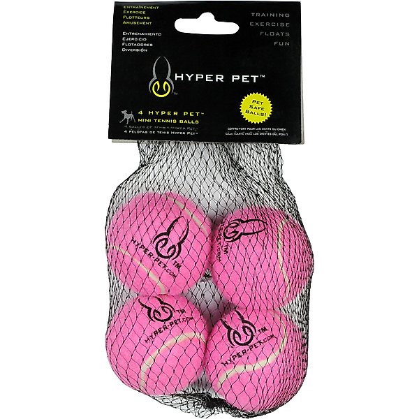 HYPER PET 4 Pack of Balls for Dogs, Orange, Regular - Chewy.com