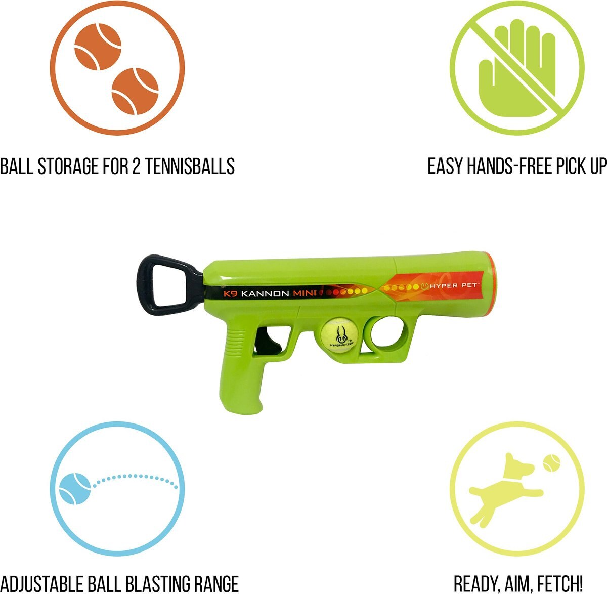 HYPER PET K9 Kannon Mini K2 Dog Toy - Chewy.com