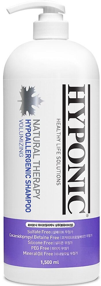 HYPONIC Natural Therapy Hypoallergenic Volumizing Dog Shampoo, 50.7-fl ...