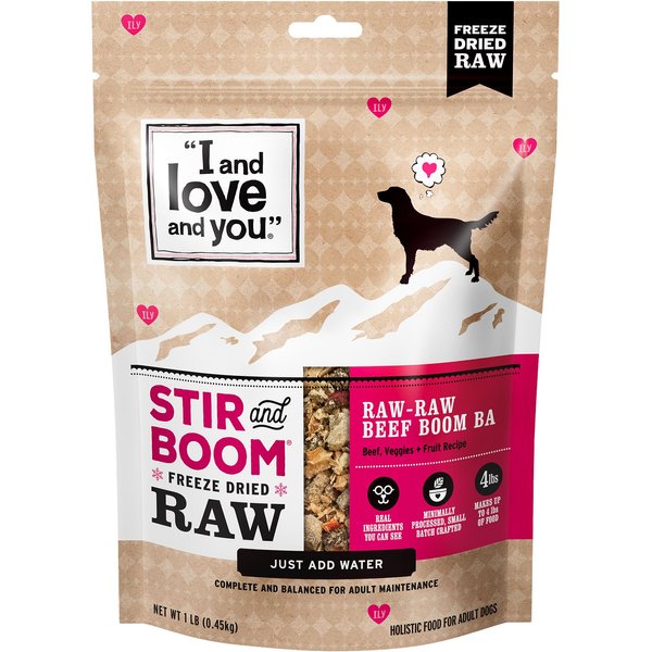 THE PETS TABLE Beef & Berries Grain-Free Air-Dried Dog Food, 16-oz bag ...