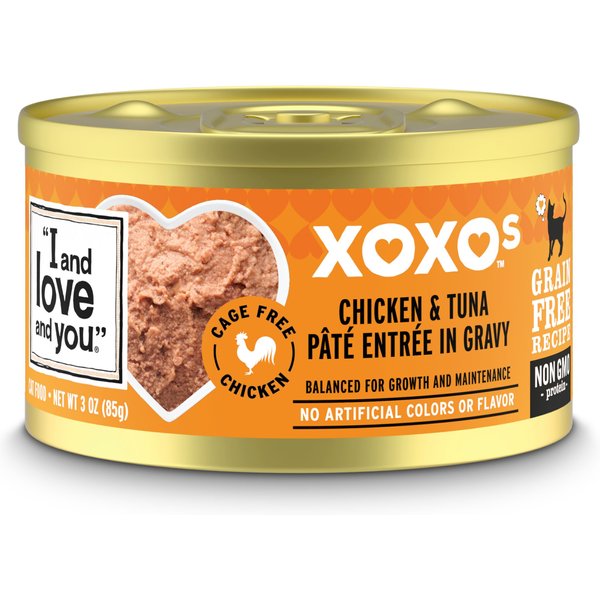Discontinued - I AND LOVE AND YOU XOXO Chicken & Tuna Grain-Free Stew ...