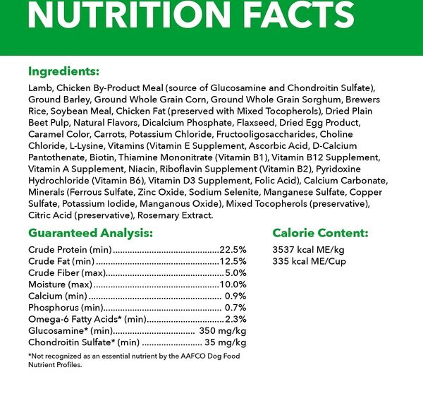 IAMS Proactive Health Large Breed Adult Lamb & Rice Recipe Dry Dog Food ...